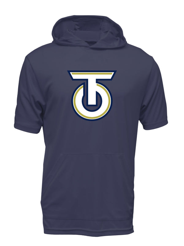 Leisure Short Sleeve Tee w/ Hood With TO Logo – MVP Sport Wear